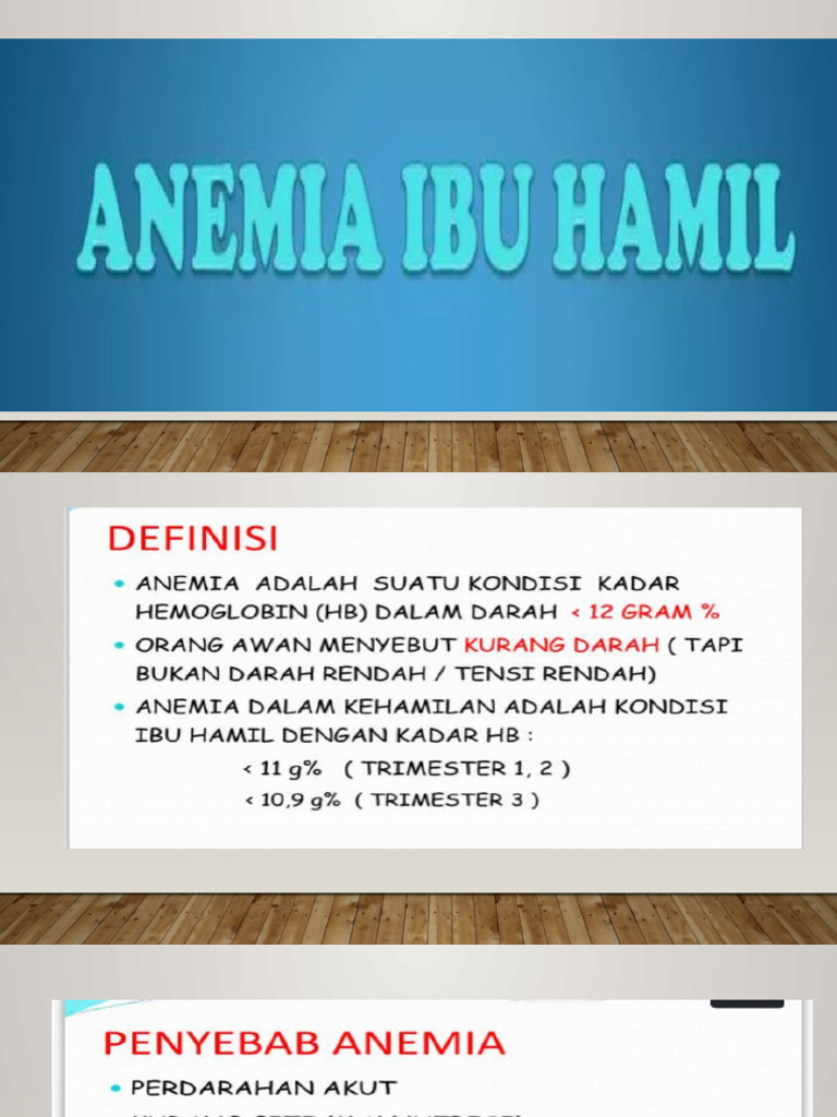 Anemia Pada Ibu Hamil | PDF