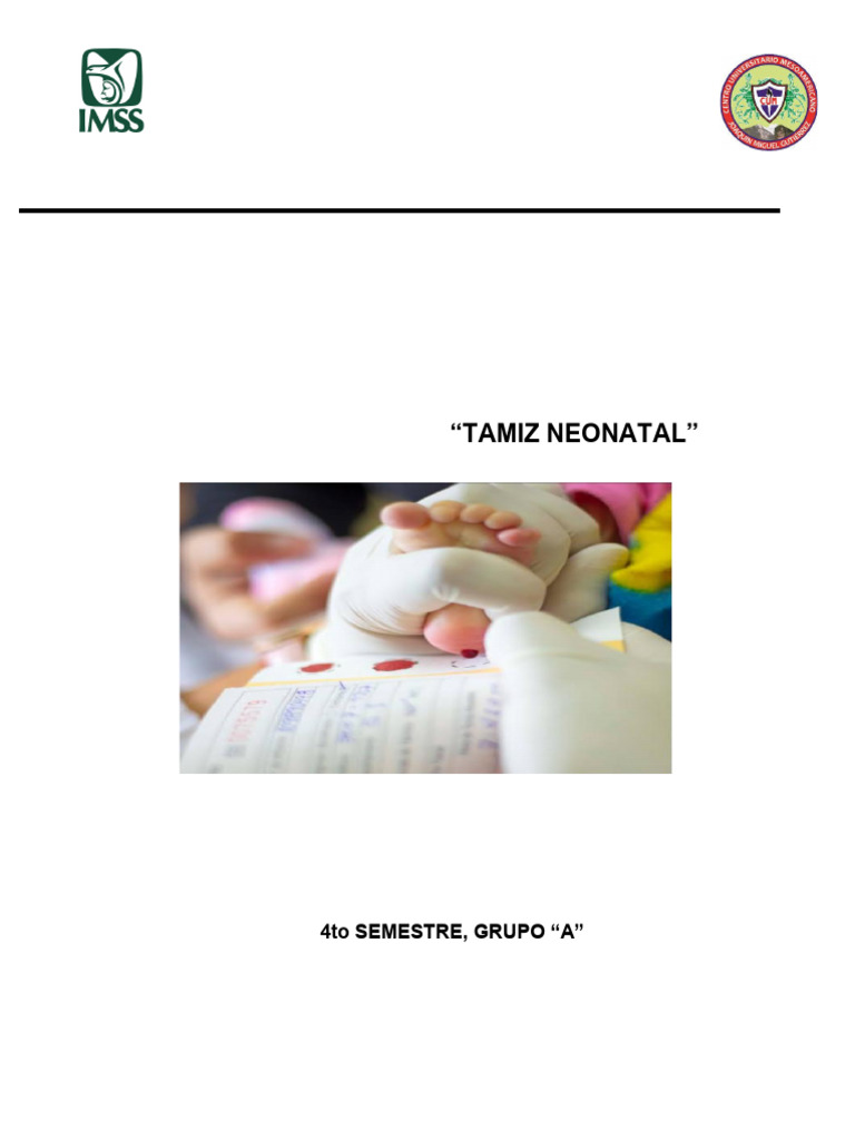 Tamiz Neonatal 6 | PDF