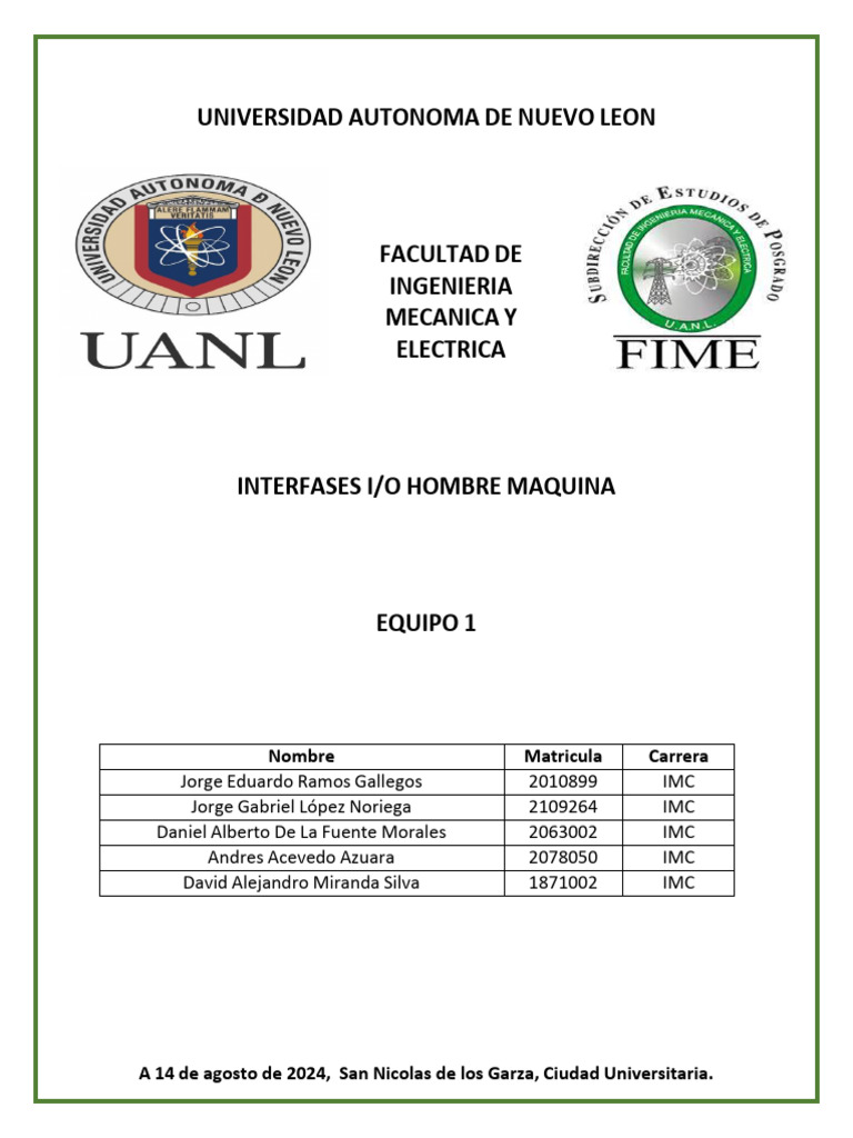 Tarea 1 Interfases | PDF | USB | Hardware de la computadora
