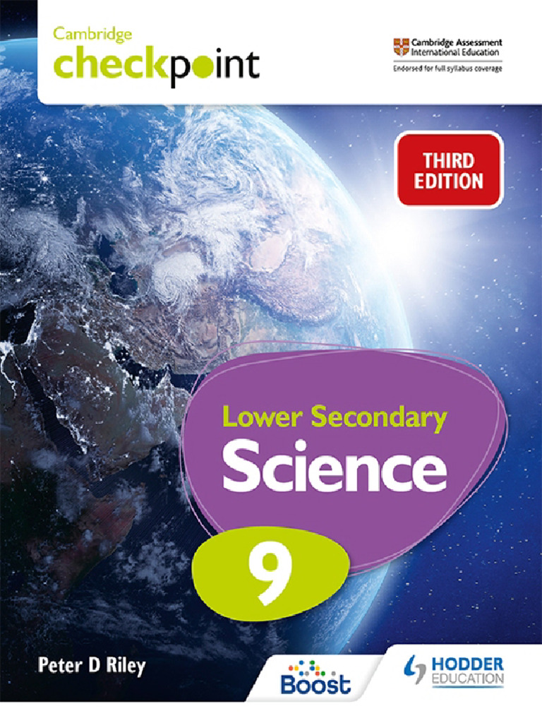 Cambridge Checkpoint Lower Secondary Science Students Book 9 | PDF