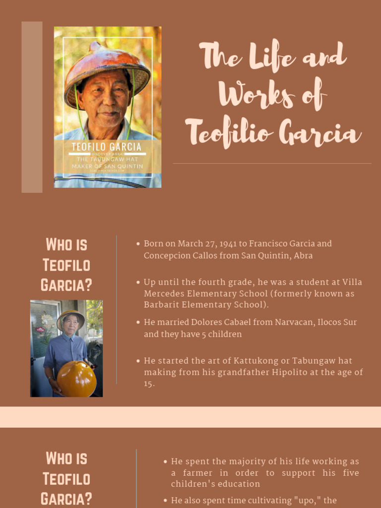 (GROUP 12) The Life-and-Works-of-Teofilo-Garcia | PDF