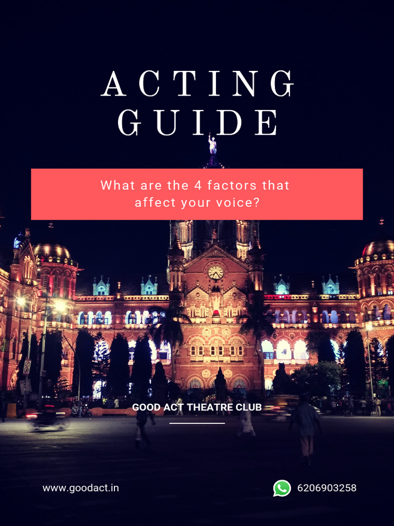 Factors Influencing Your Voice | PDF | Speech | Language Arts & Discipline