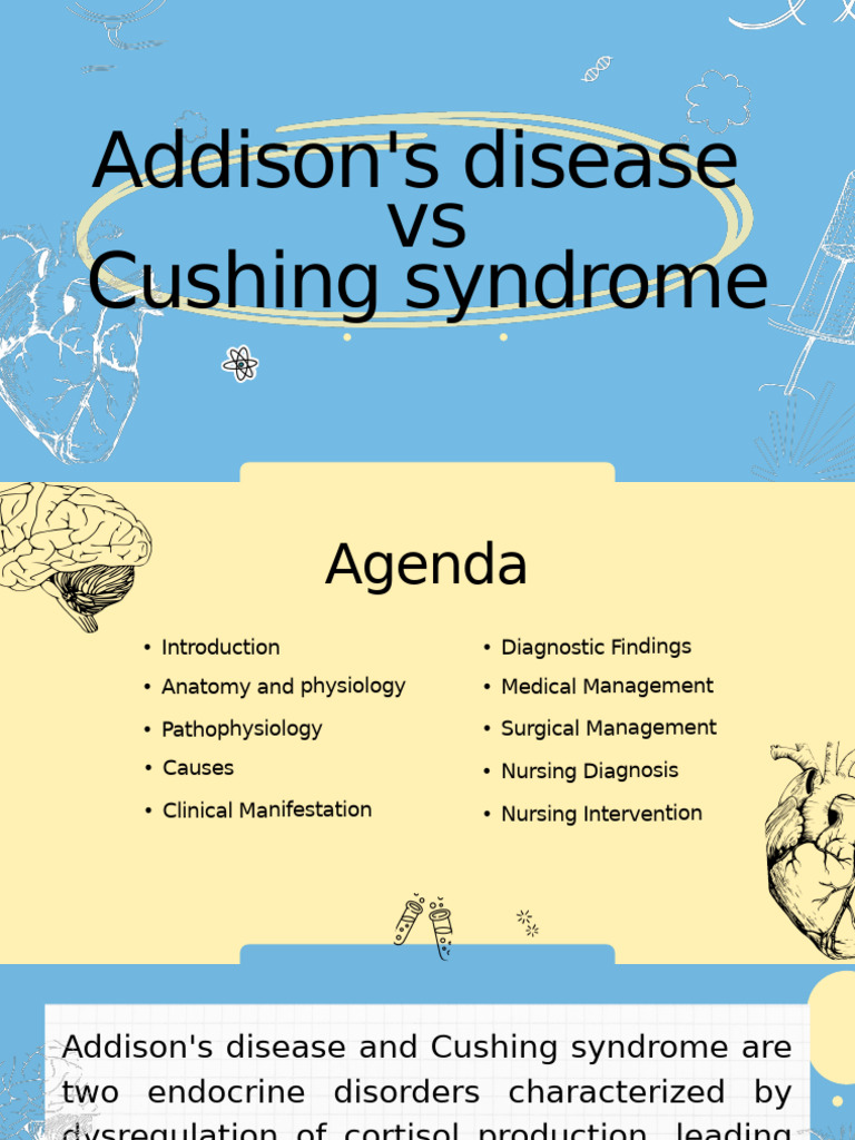 Addisons Vs Cushings | PDF | Adrenal Gland | Self-Improvement