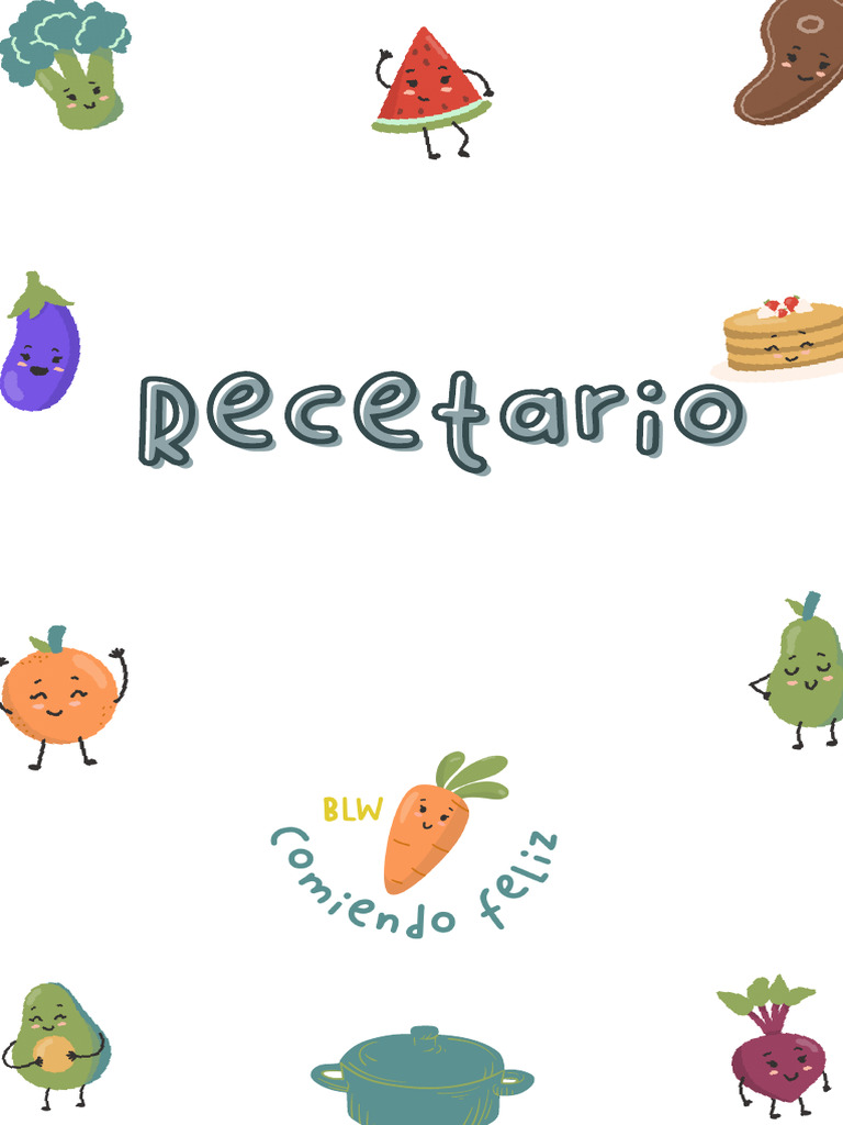 Recetario Mis Primeras Comidas | PDF
