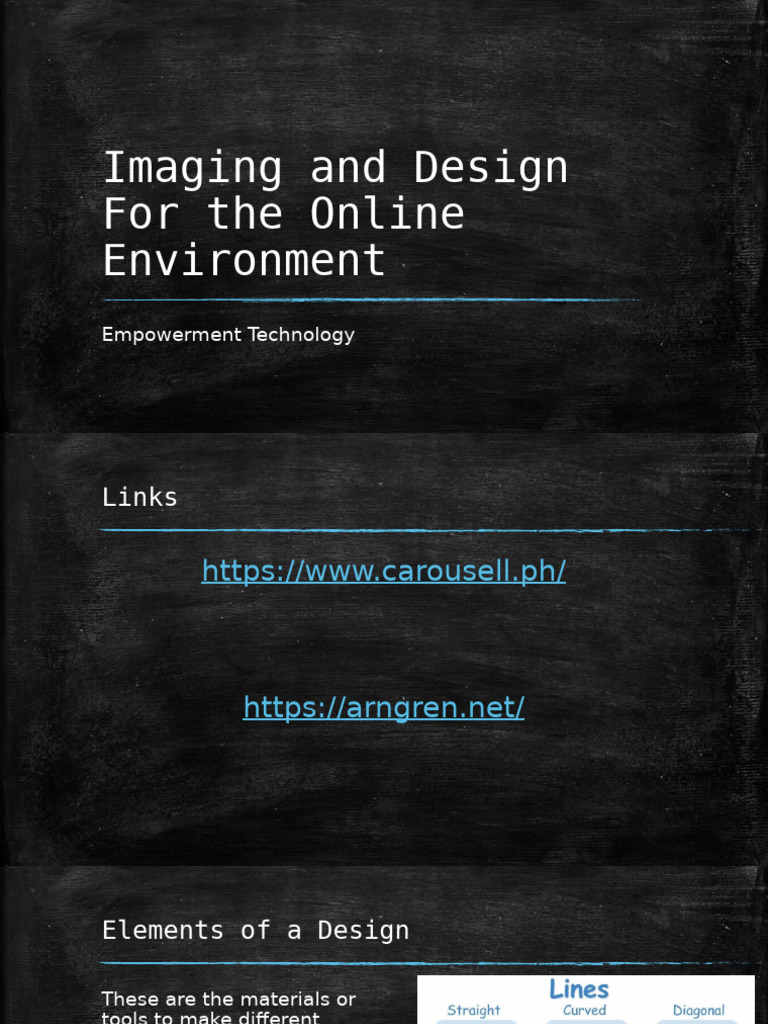 Imaging and Design For The Online Environment | PDF | Image Editing ...