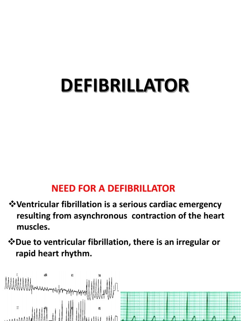 Defibrillator | PDF | Electrophysiology | Cardiovascular Physiology