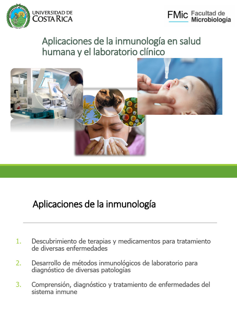 T13 y 14_Aplicaciones de la inmunologia en el laboratorio clinico | PDF