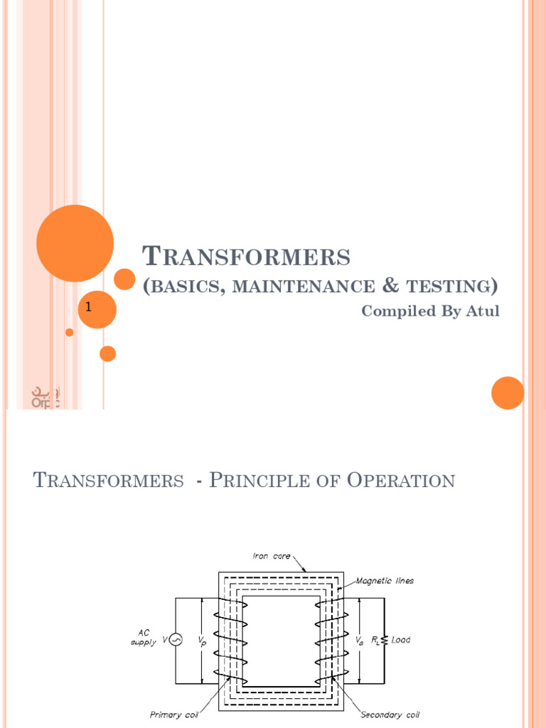 Transformer Presentation | PDF