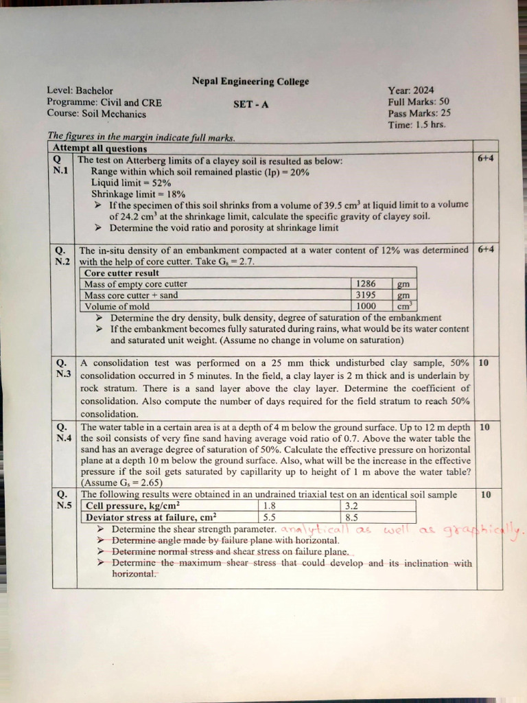 Re-Assessment Set A | PDF