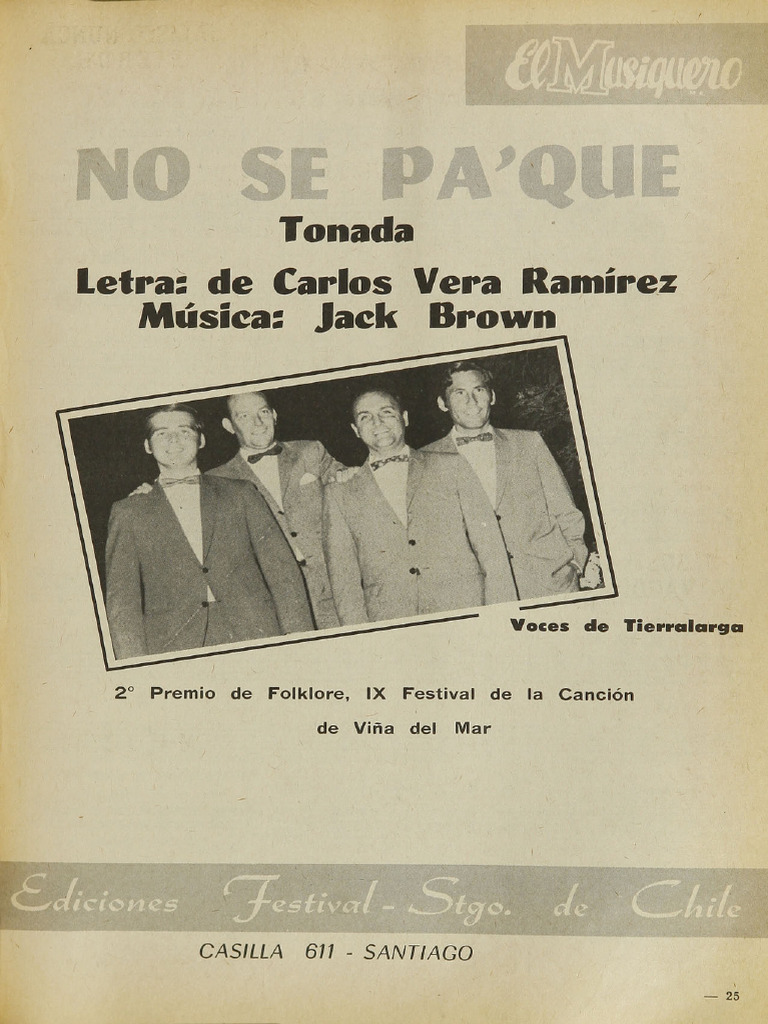 No Se Pa Que | PDF