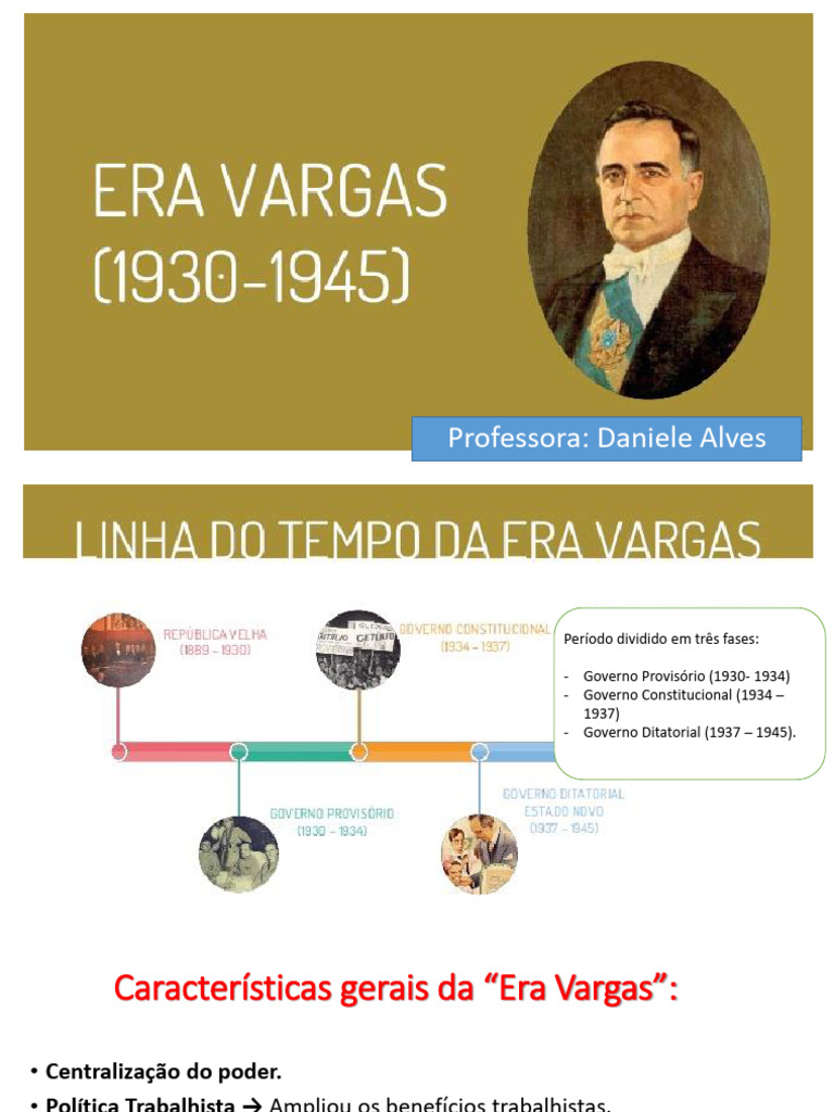 A ERA VARGAS | PDF