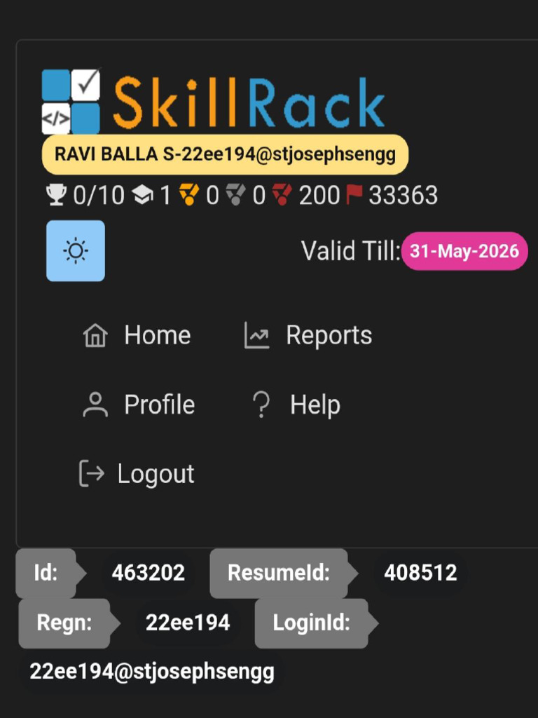 Skill Rack | PDF