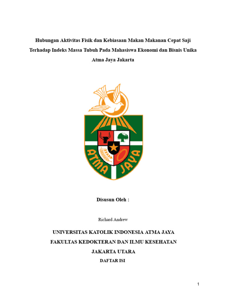 Richard Andrew: Daftar Isi | PDF