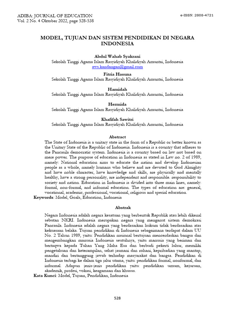 Kel +2+Perbandingan+Pendidikan,+PAI+B | PDF