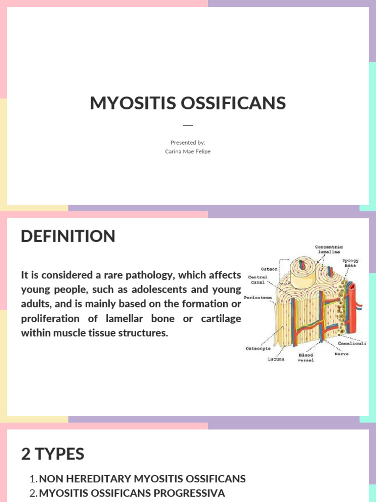 Myositis Ossificans Felipe | PDF