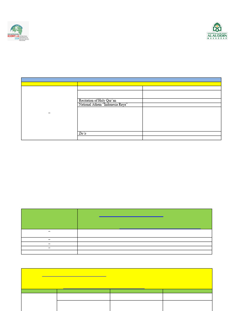Rundown ICONELE 2024 | PDF