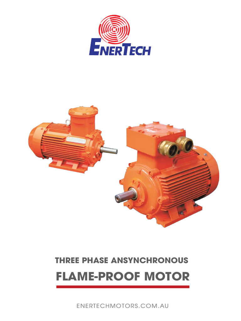 Enertech Flameproof Motors | PDF