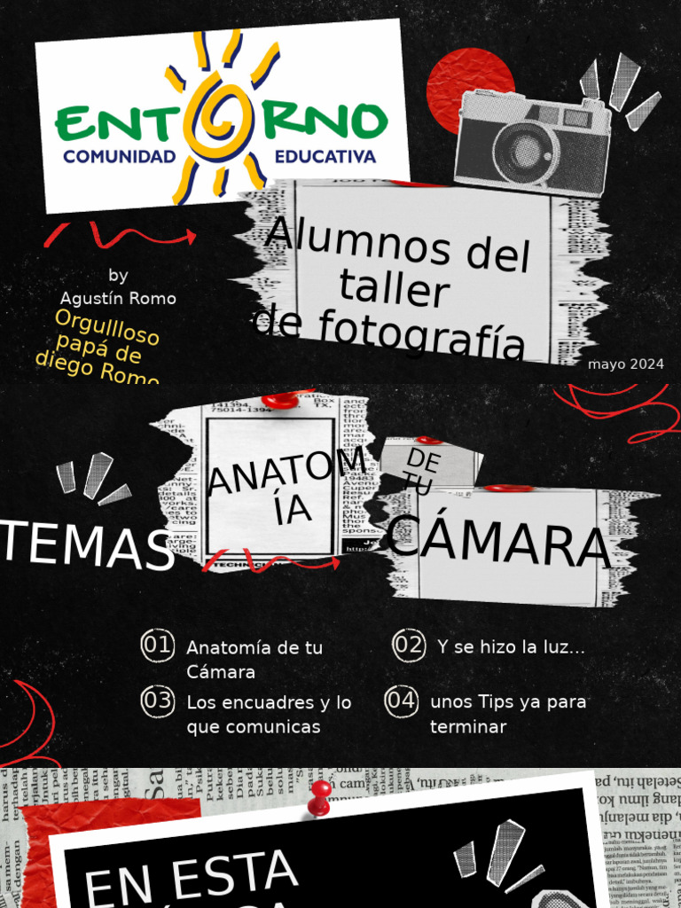 Presentación Anatomía de tu cámara | PDF