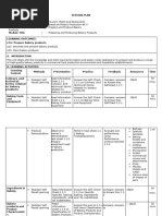 Bread and Pastry Production Session Plan | PDF | Bakery | Breads