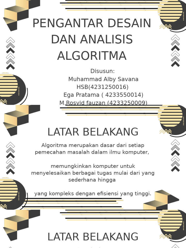 Desain Dan Algoritma Kelompok 5 | PDF