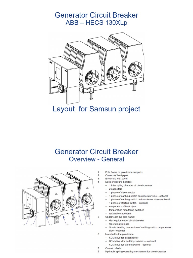 ABB GCB Training Manual | PDF