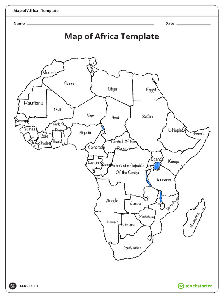 Map of Africa | PDF