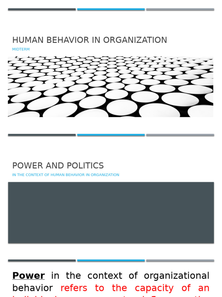 Human Behavior in Organization Mid | PDF