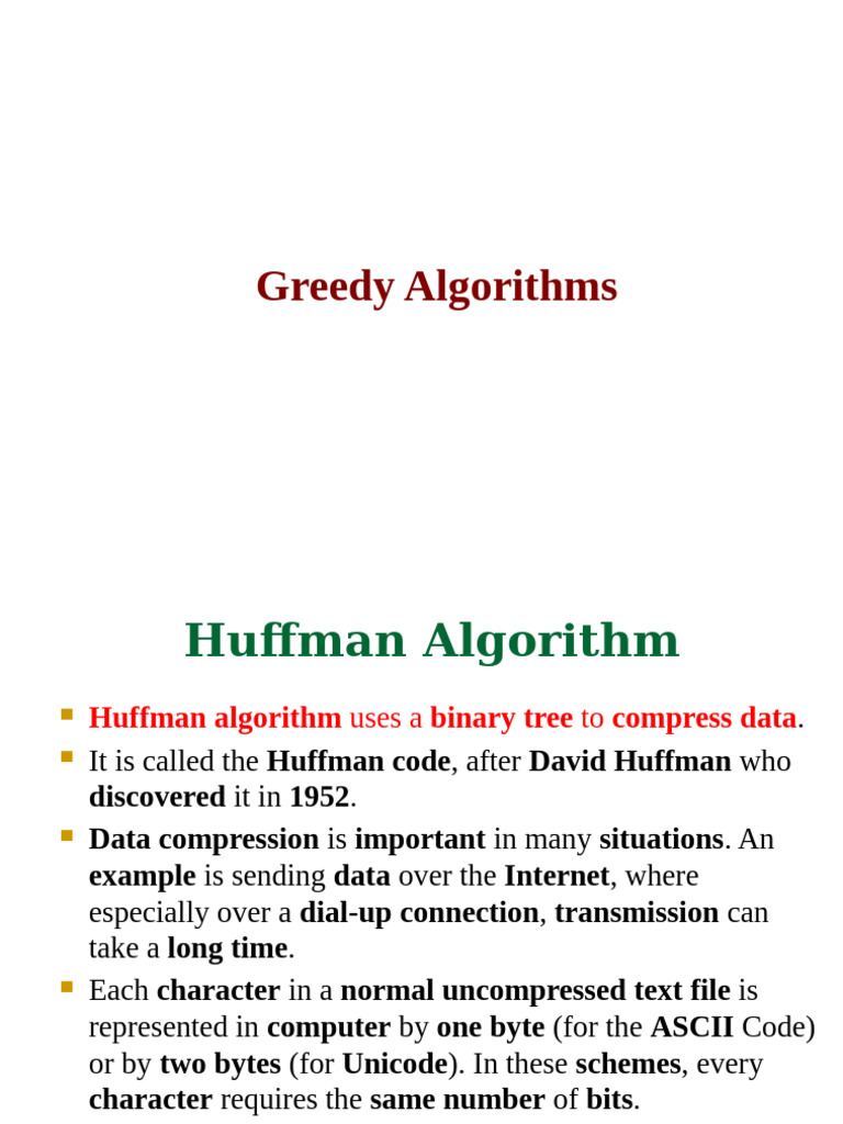 Week 10 - Greedy Algorithm 4 | PDF | Code | Teaching Methods & Materials