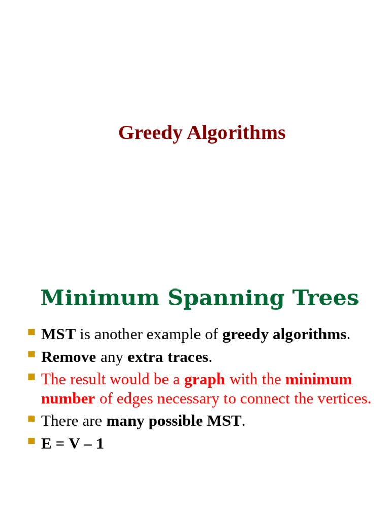 Week 8 - Greedy Algorithm 2 | PDF | Theoretical Computer Science | Algorithms