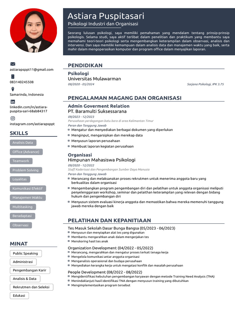 CV Astiara Puspitasari | PDF