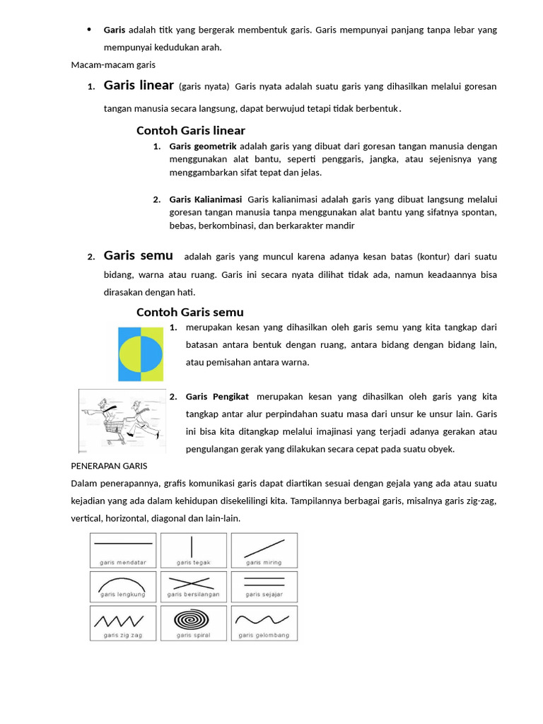 Materi 1 DDS Garis | PDF
