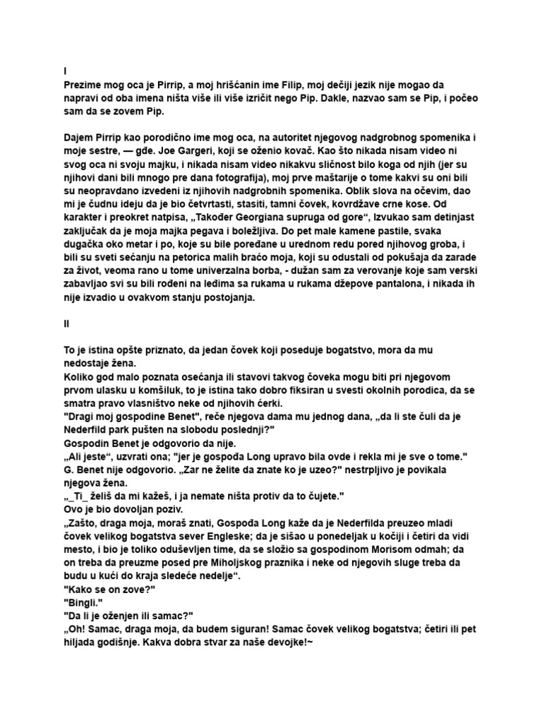 Tekstovi Iz Engleskog | PDF