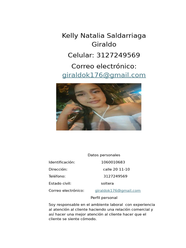 Hoja de Vida | PDF | Crecimiento personal y profesional