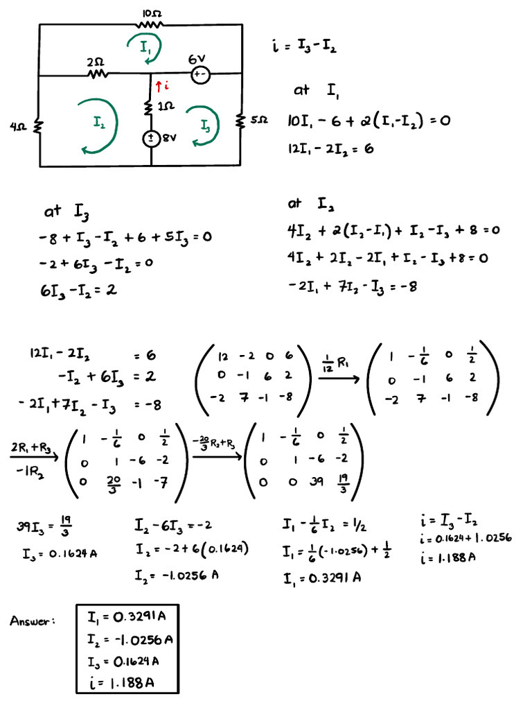 Mesh Analysis 2 | PDF
