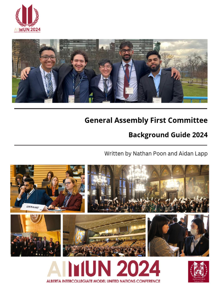 Model Un Background Guide | PDF