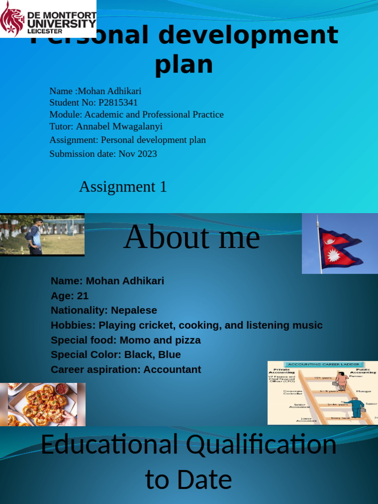 Personal Development Plan | PDF
