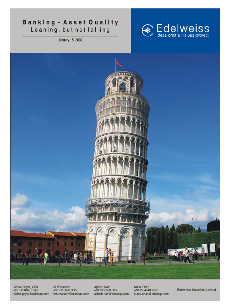 Banking Asset Quality Edelweiss | PDF