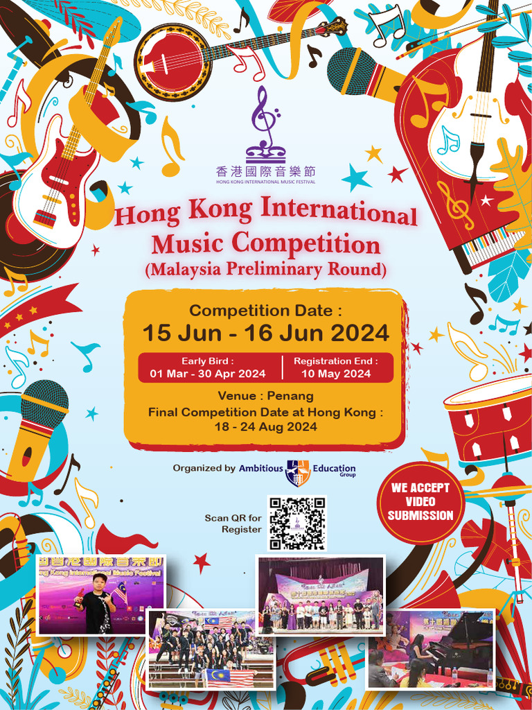 Music Festival A4 Poster Penang | PDF