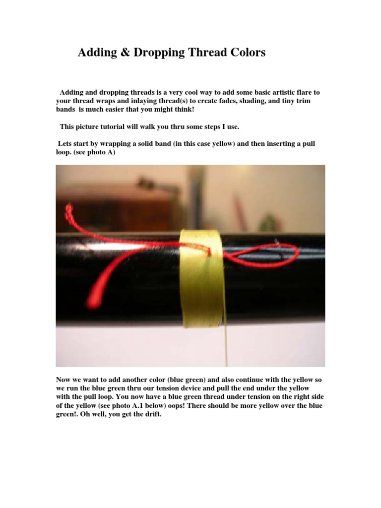 Adding Dropping Threads | PDF | Leisure