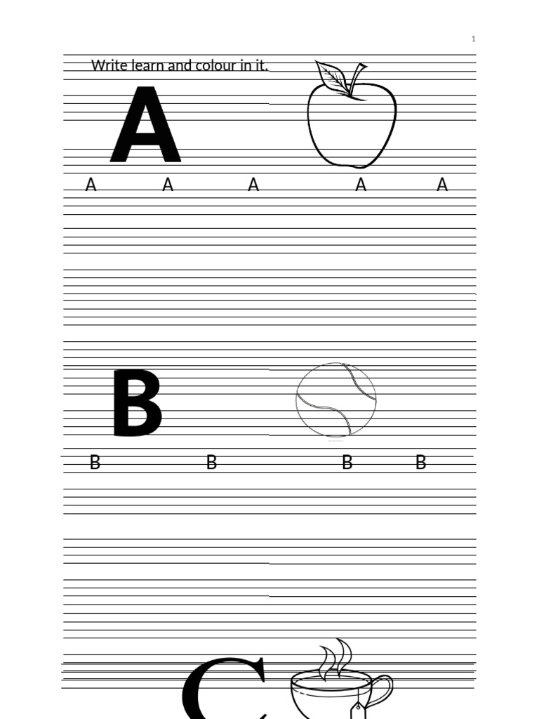 Play Group Syllabus | PDF