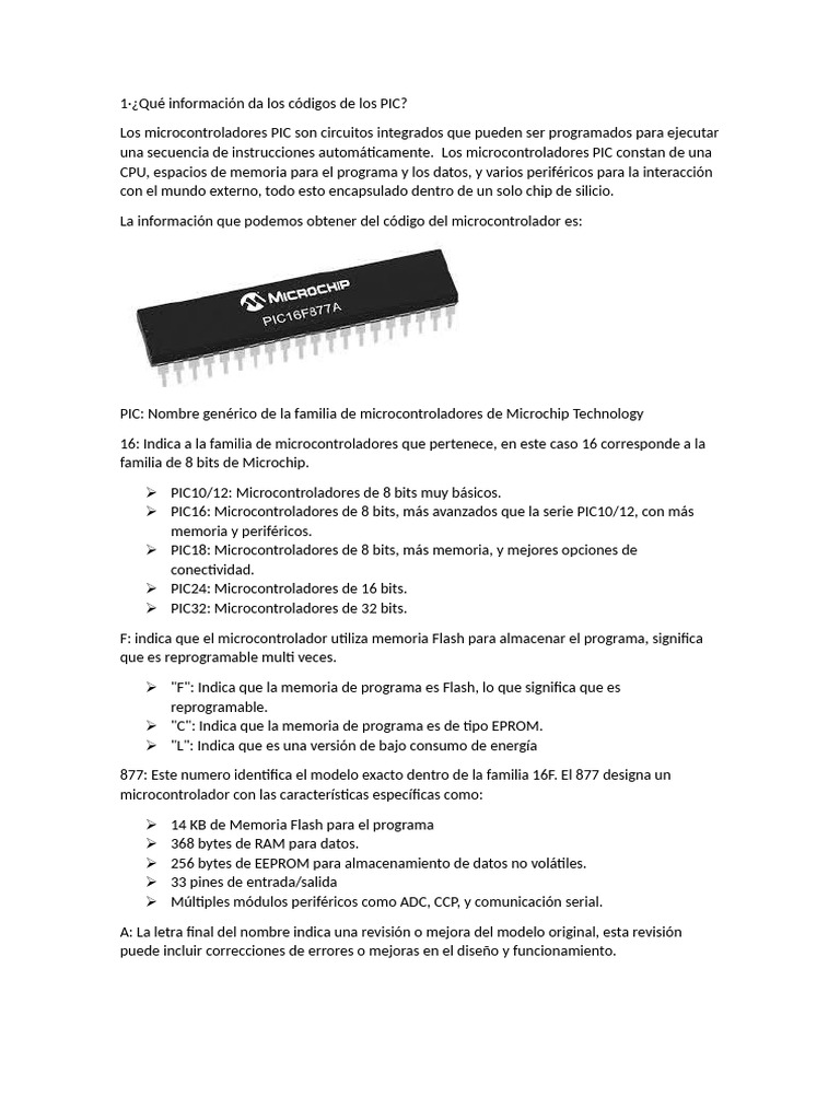 Microcontroladores | PDF