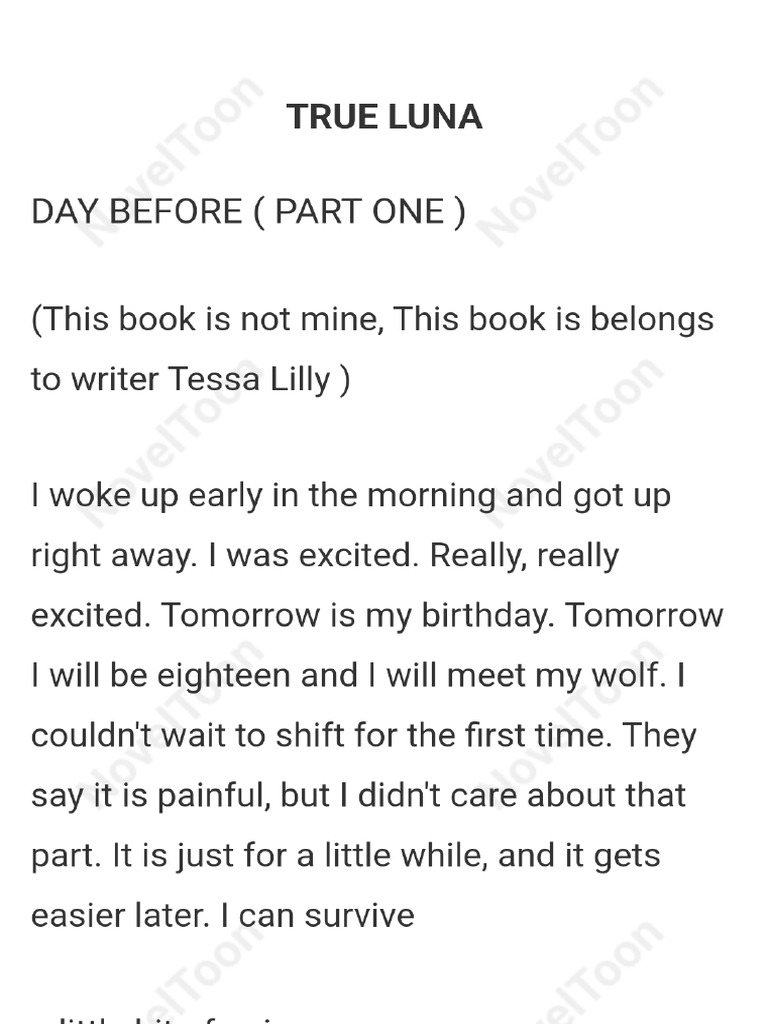 True Luna | PDF