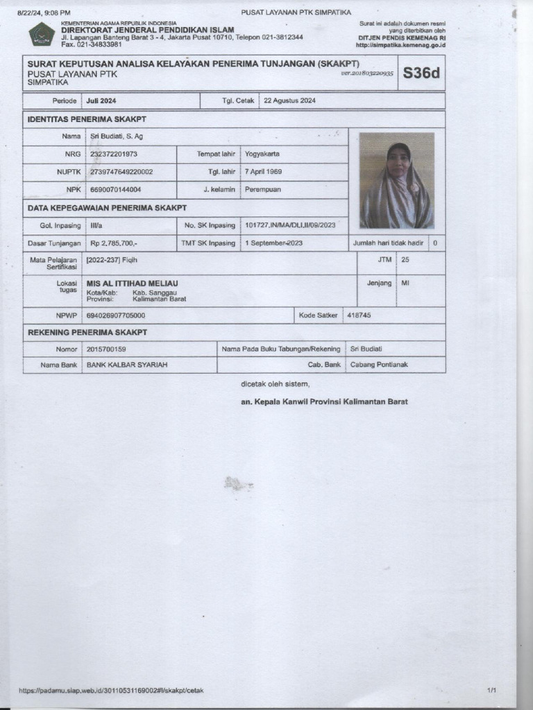 SKAKPT Sri Budiati JulI 2024 | PDF