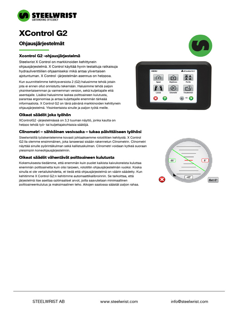 Xcontrol g2 Fi 1 | PDF