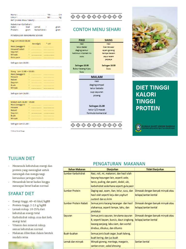 Brosur Diet TKTP | PDF