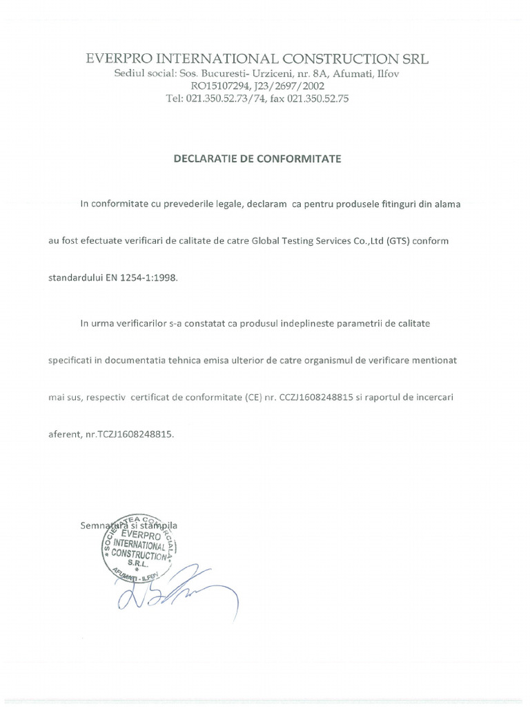 Declaratie Alama | PDF