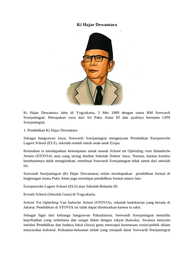 Ki Hajar Dewantara | PDF