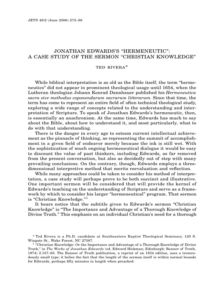 JETS 49-2 273-286 Rivera | PDF