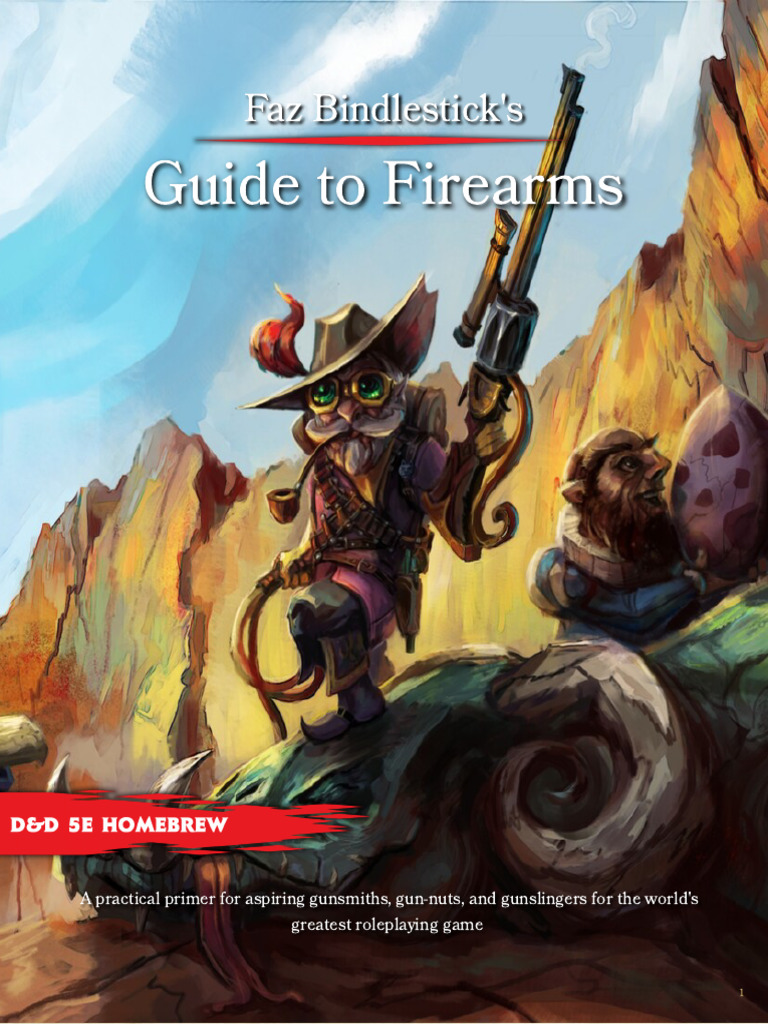 Faz Bindlestick S Guide To Firearms | PDF | Firearms | Magazine (Firearms)