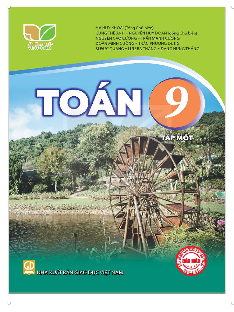 TOÁN 9 KNTT TẬP 1 | PDF